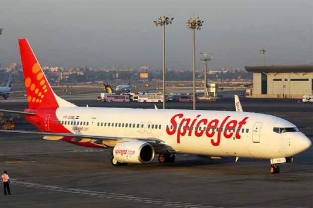 Spicejet Plane Inside