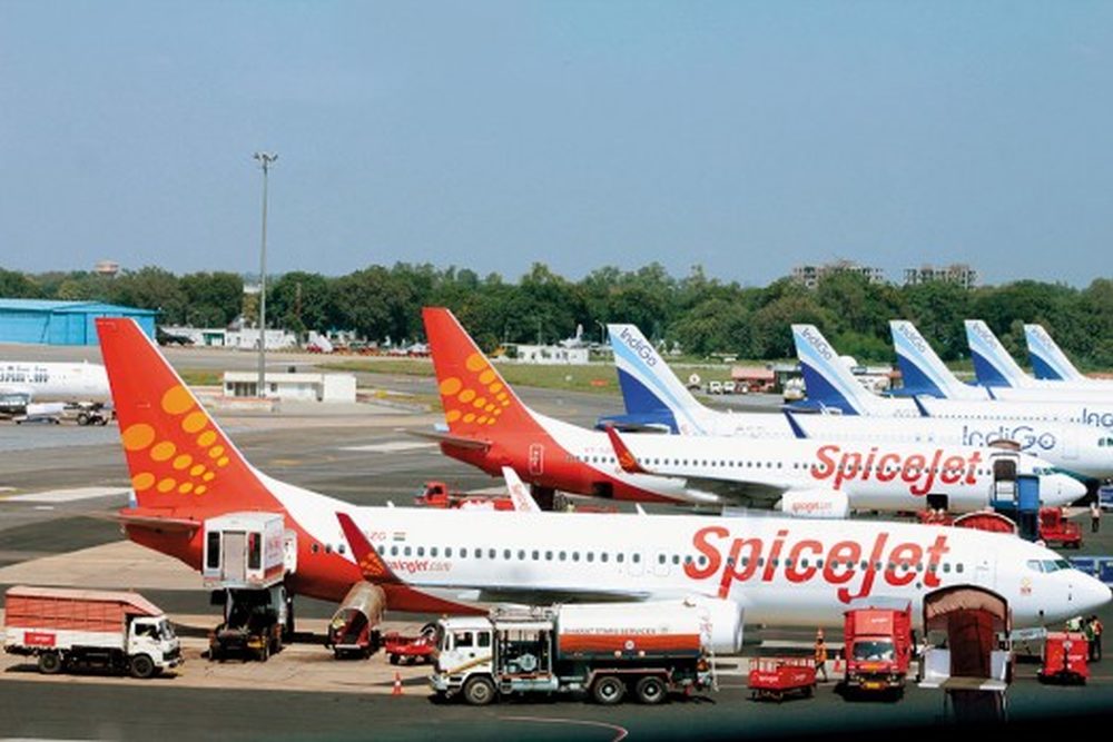 Spicejet Plane Inside
