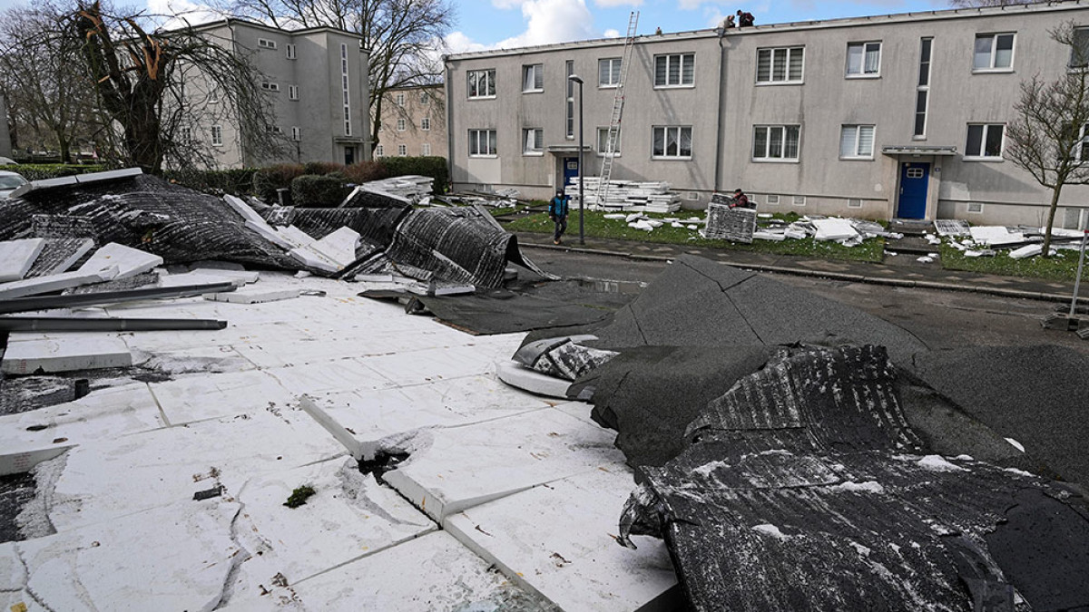 Storm ‘Ylenia’ Sweeps Germany Overnight