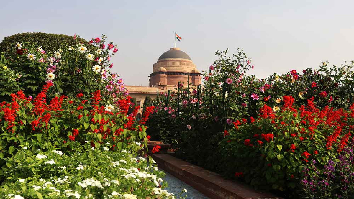 Mughal Garden Renamed To 'Amrit Udyan' In Delhi's Rashtrapati Bhavan